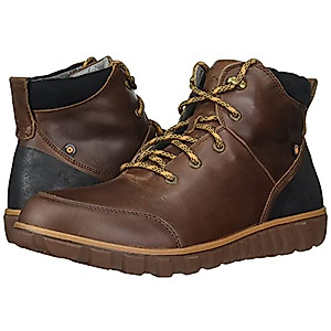 Bogs Men's Classic Casual Hiker Ankle Boot, Cognac, 10