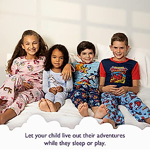 Disney Girls' Descendants 2-Piece Loose-Fit Pajamas Set, BEEN THERE SPELLED THAT, 6