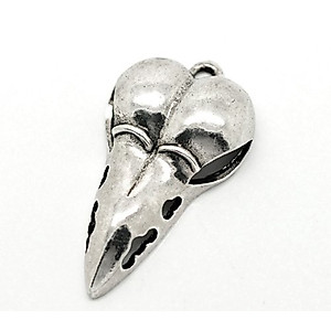 Sexy Sparkles Birdhead Skull Pendant for Necklace