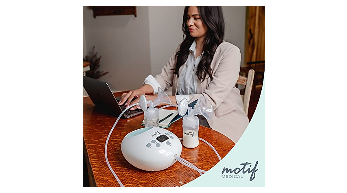 Motif Medical Luna Double Breast Pump – Quiet, Easy & Efficient Pumping