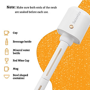 Mini Portable Humidifier, travel humidifier, Small USB Personal Humidifiers with Ultra Quiet, Optional Container, Tiny Travel Easy Use Humidifier for Plants, Car, Office, Hotel - White