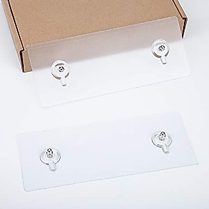 Vdomus adhesive suction sticker for no drilling 2 tier corner shower caddy - transparent