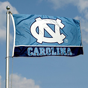 College Flags & Banners Co. North Carolina Tar Heels Double Sided Flag