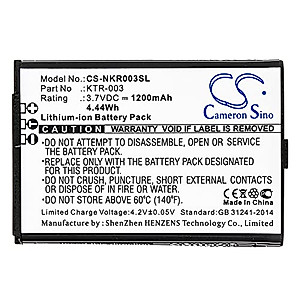 NUBODI Replacement for Battery KTR-003 MWH710A01, New 3DS, NN3DS