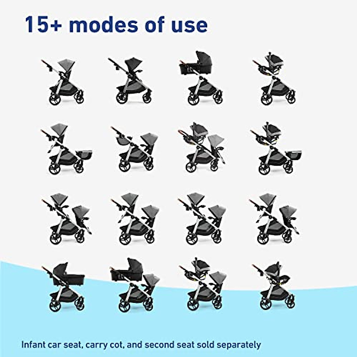 Graco® Modes™ Nest2Grow™ Stroller, Maison