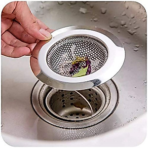 Hair Catcher Shower Drain(3 Pack), Bathtub Drain Cover, Sink Tub Drain Stopper, Sink Strainer for Kitchen and Bathroom, Hair Stopper for Bathtub Drain Cover Size from 2.13'' to 4.5''.