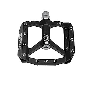 X AUTOHAUX 1 Pair Non Slip Pedals Platform Flat Bicycle Pedals 9/16" for Road Bikes MTB Mountain Bike