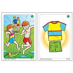 Super Duper Publications | Classifying with Seasons Fun Deck Flash Cards | Educational Learning Resource for Children