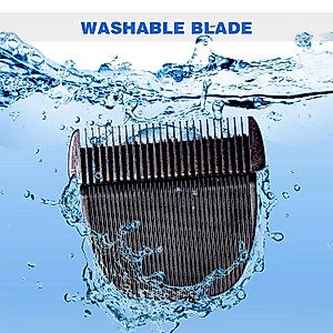 Professional Cordless Hair Clippers for Men (Up to 7 Hour Run Time) Titanium Ceramic Blade LED Display Charger Stand Mens Valentines Day Gifts