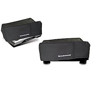 Turntable Dust Cover for Numark TTUSB / TT1610 / TT1625 / TT200 / TT500; Stanton TT200 / STR8-100 / STR8-90 / STR8-80 / STR8-30 / STR8-20; Ion ITTUSB Record Player Protector Case by DigitalDeckCovers