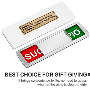 Dishwasher Magnet Clean Dirty Sign, Dirty Clean Dishwasher Magnet In Spanish, Clean Dirty Magnet for Dishwasher- Two States Indicate Clean and Dirty, Mobile Style Dishwasher Magnet