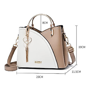 Fashion Handbag Tote Bag for Women Large Capacity Shoulder Bag Messenger Bag Chic Crossbody Bag for Travel Shopping