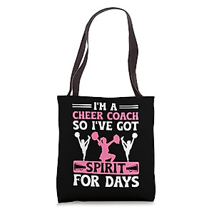Cheerleading Coach Cheer Coach Cheerleader Cheer Training Tote Bag