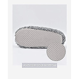 DICUIRD Womens Slipper Socks Low Cut Comfy&Warm Animal Non-skid Bedroom Slippers(Owl, 8-10)