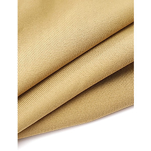 CRZ YOGA Men's All Day Comfy Golf Pants - 32" Quick Dry Lightweight Work Casual Trousers with Pockets Khaki Sand 36W x 32L