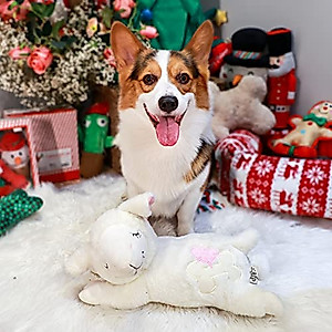 ALL FOR PAWS Heartbeat Dog Toy,Dog Anxiety Relief,Sheep Stuffed Dog Toys,Pet Toys,Dog Training & Behavior Aids,Dog Plush Toy
