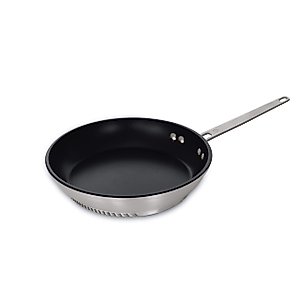 FlamePro™ Rapid Heating 10-Inch Professional Nonstick Aluminum Fry Pan/Skillet by Turbo Pot®, Time-and-Energy Saving Cookware for Gas Stove, Commercial Grade