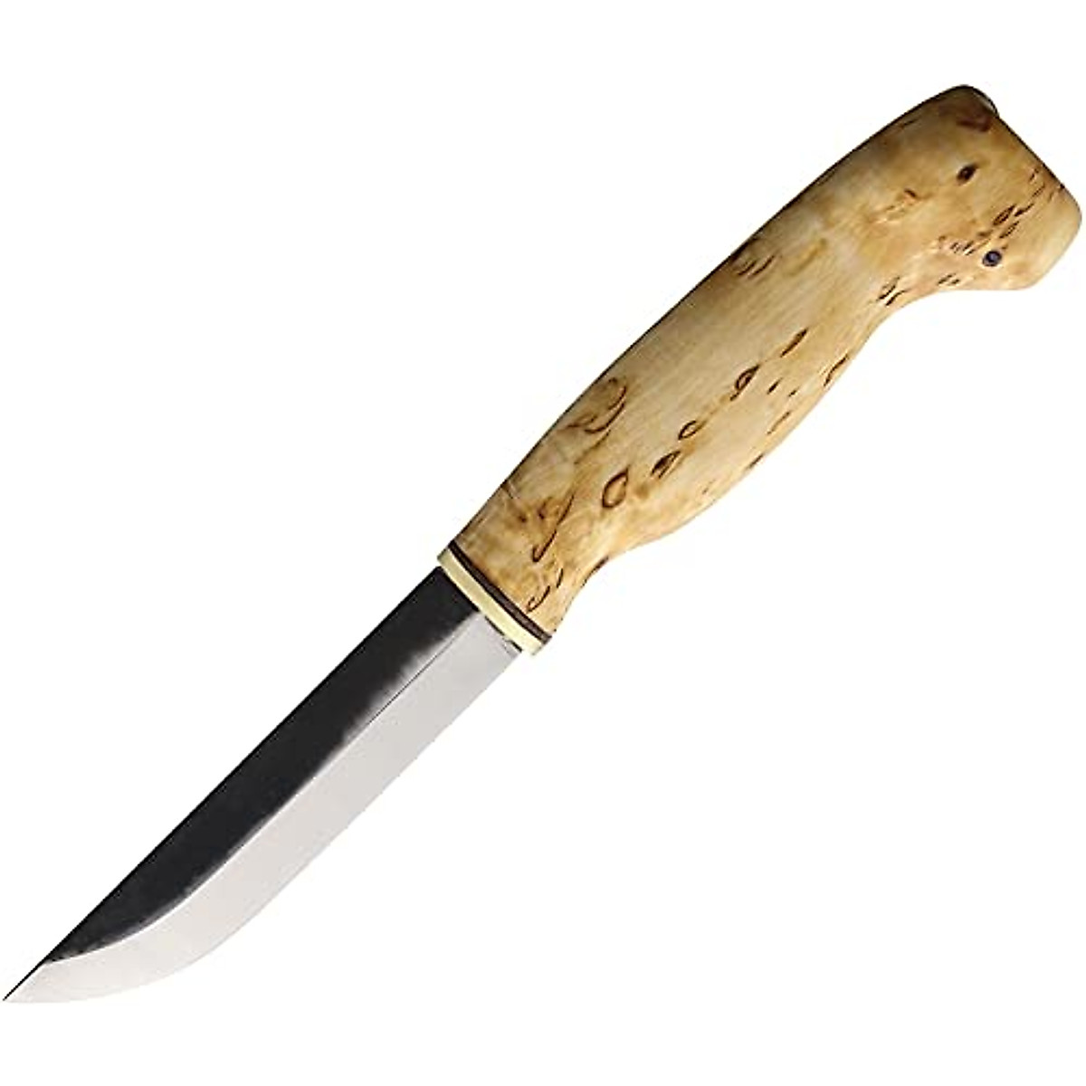 Wood Jewel Fixed Blade Curly Birch WJ23VISA10