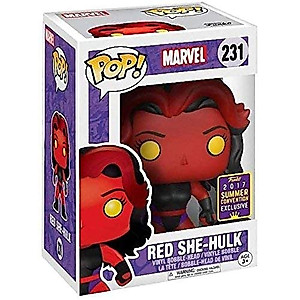 Funko Marvel Pop Vinyl Figure 231 Red She-Hulk SDCC Summer Convention Exclusives, 20370