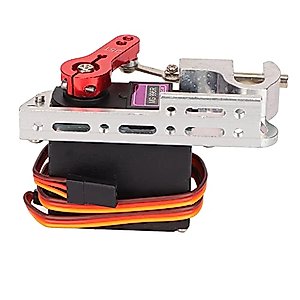RC Drone Dispenser, Stable Metal Gear Shockproof RC Drone Throw Device for Playing,Model Aircraft Accessories