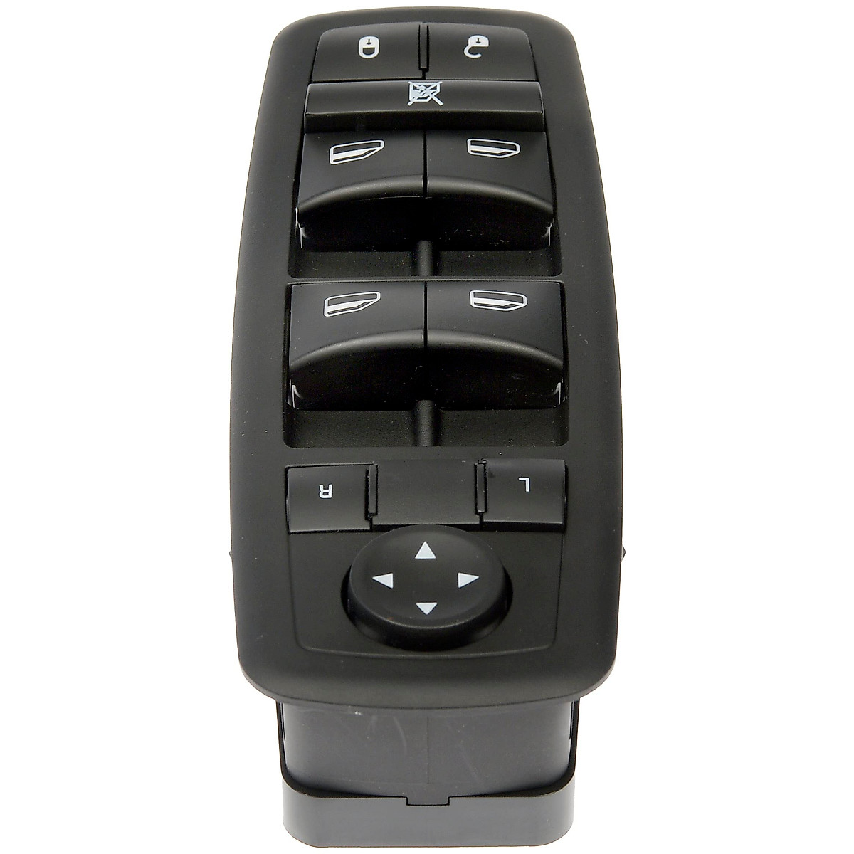 Dorman 901-497 Front Driver Side Master Window Switch Compatible with Select Chrysler / Dodge / Jeep Models Black