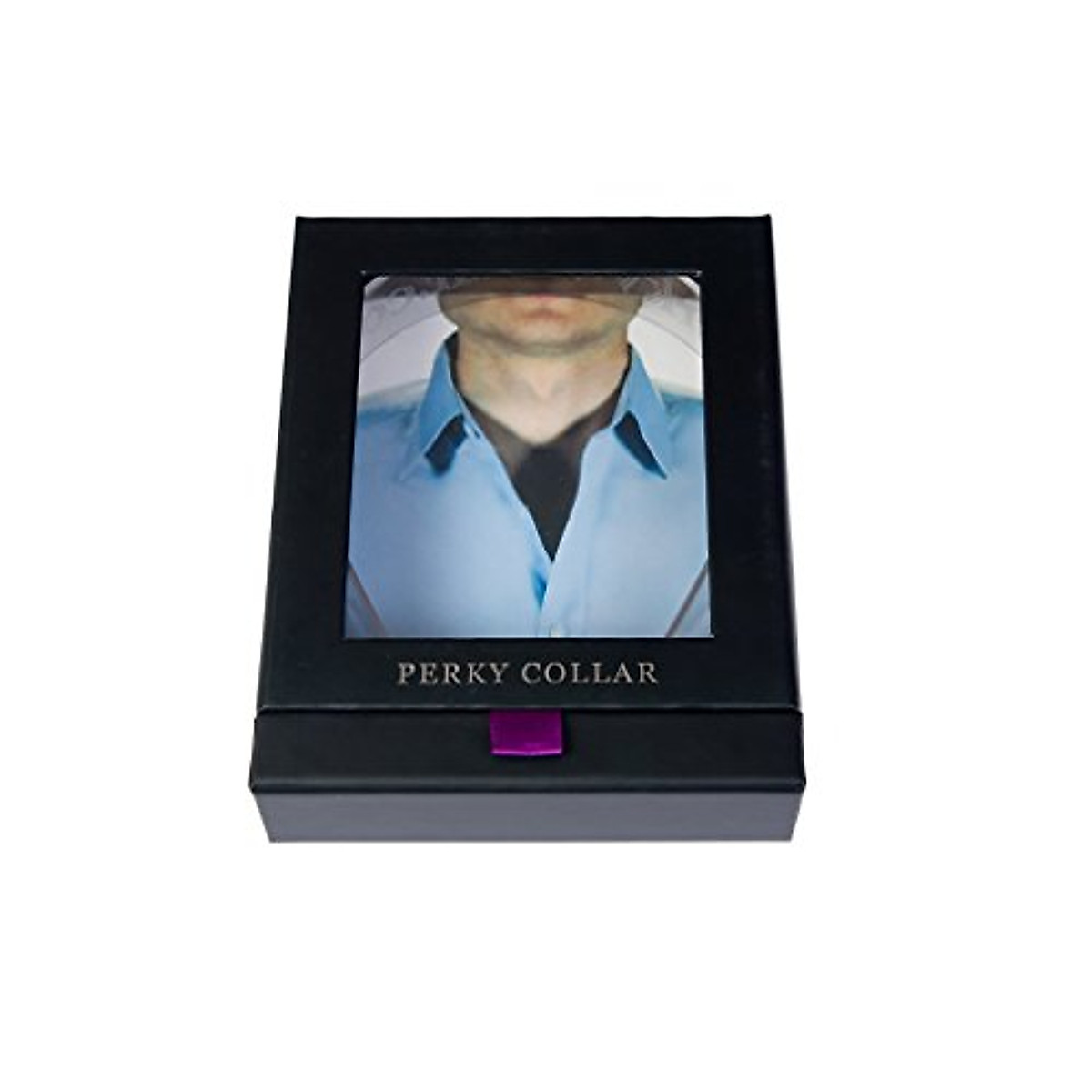 Perky Collar Shirt Collar Support System - Works Great With Collar Stays - For Men And Women Dress Shirts