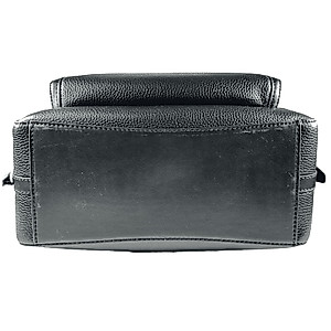 Michael Kors Jaycee Large 2 Zip Pocket Backpack Leather (Black)