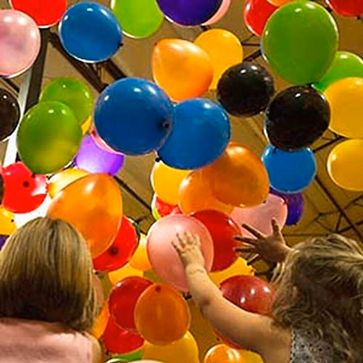 Plastic Balloon Drop Bag, With 12 Foot Rip Cord