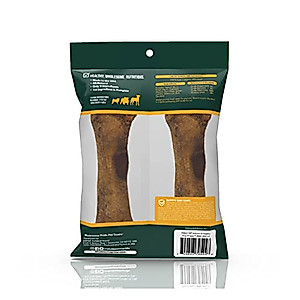 Wholesome Pride Natural & Healthy Pumpkin Highly Digestible Dog Chews, Large - 2 Pack