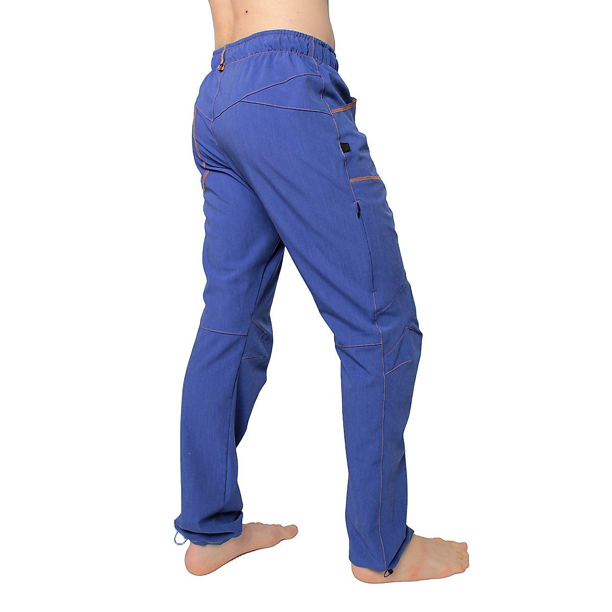 Ucraft "Xlite Rock Climbing Bouldering and Yoga Pants. Lightweight Stretchy Trousers (M, Deep Blue Melange)