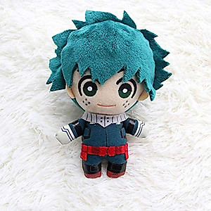 MHA Anime Plushie Cute Plushie Hero Cosplay Plushies Plush Toy Stuffed Keychain Doll, 5.9" Green