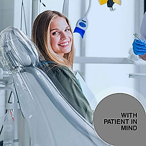 Pruvade Dental Full Chair Covers - 29" x 80" |Box of 125| Disposable Clear Plastic Sleeve Protectors, Waterproof Plastic Cover Sleeves for Dental Chair, Seat, Headrest, Tattoo Chair and Hydraulic Bed