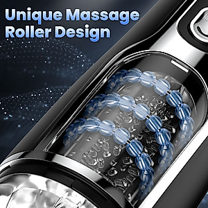 Automatic Male Masturbator with 10 Thrusting Patterns & Vibration Settings, Adult Toy Penis Pump Male Sex Toys for Men, Sex Toy Male Stroker Adult Toys Pocket Pussies, Adult Sex Toys