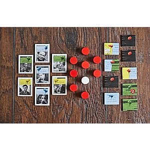 Capstone Games: Watergate, Strategy Board Game, History of Watergate Included with Game, 2-Player Game of The Year 2019, Ages 12 and Up, Cover Color May Vary
