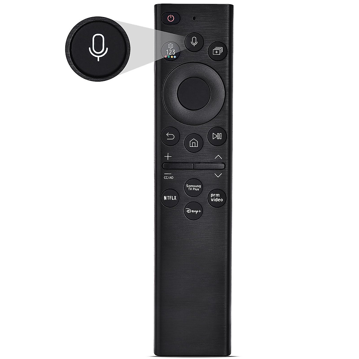 for Samsung Smart TV Remote:Replacement Voice Remote Compatible with 2022 BN59-01385A(no Solar),for Most 2018 to 2022 Smasung Crystal Curved UHD QLED The Frame QLED 4K 8K Smart TV