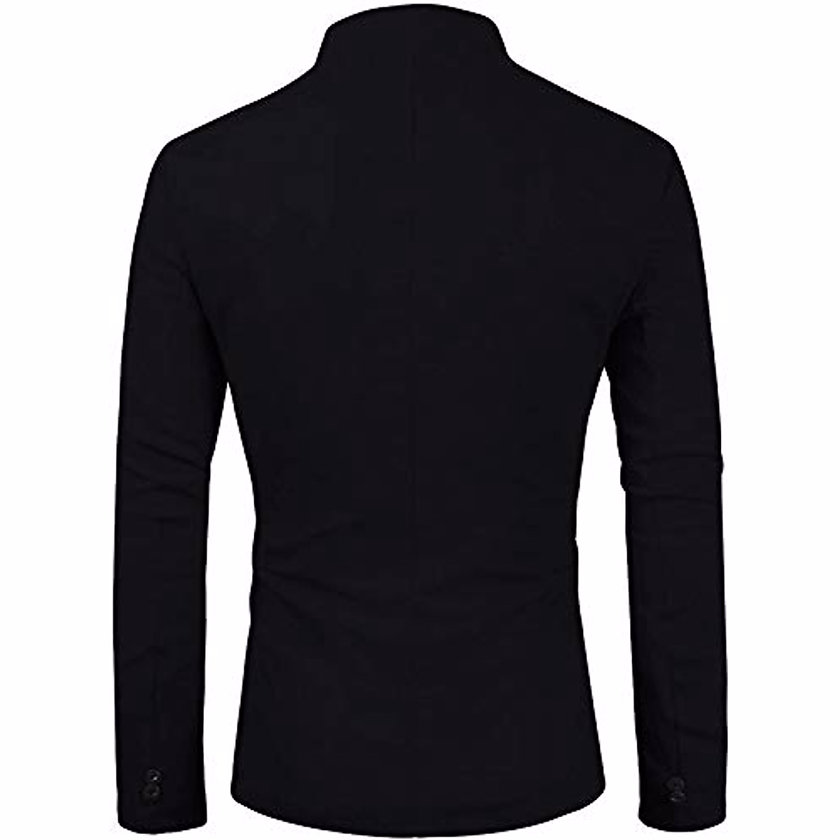 WEEN CHARM Mens Casual Black Slim Fit Suit Jacket Blazer 3 Button Suit Sport Jackets