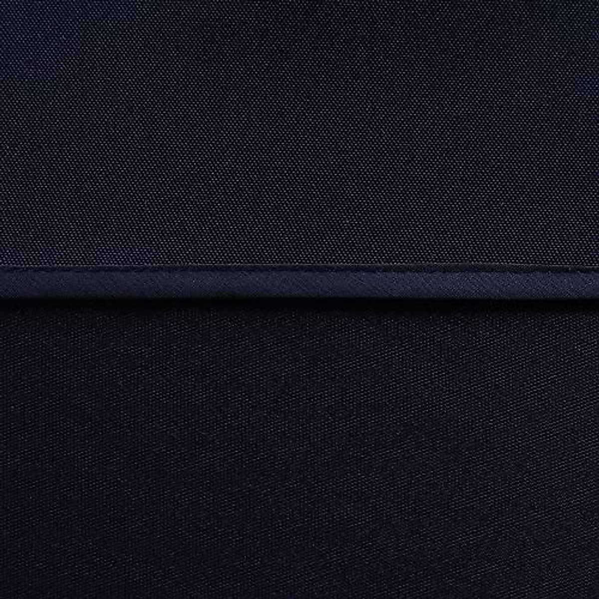 LUSHVIDA Rectangle Outdoor Tablecloth with Umbrella Hole and Zipper, 60x84 Inch Navy, Washable Waterproof Table Cloth Spill Proof Wrinkle Free Table Cover for Patio Spring Summer Picnic BBQS