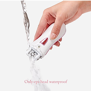 Epilator for Women Facial Hair Removal Face Arm Leg Body Cordless Rechargeable Tweezers Smooth Glide Epilator for Women