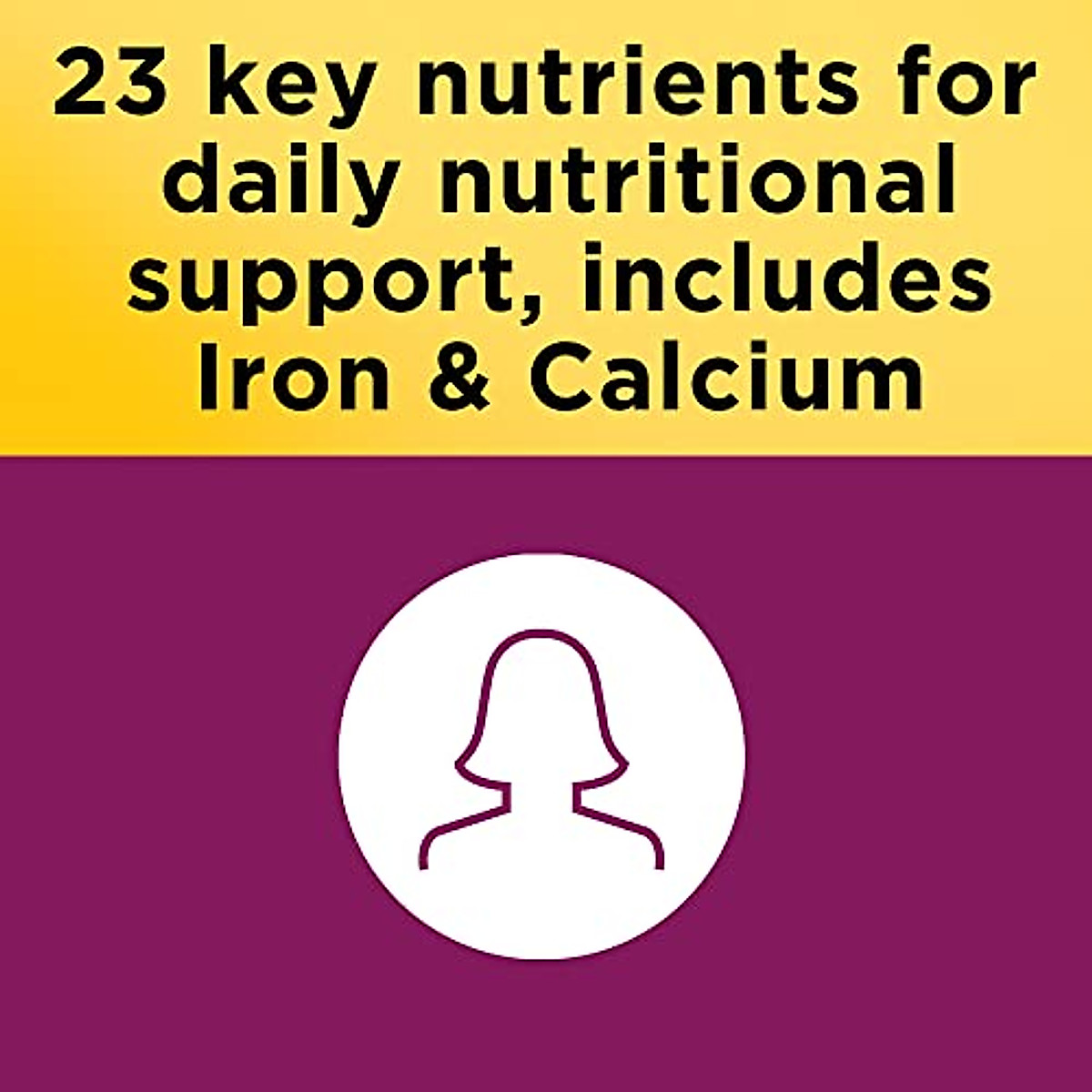 Nature Made Multivitamin for Her, Dietary Supplement for Daily Nutritional Support, 300 Tablets, 300 Day Supply