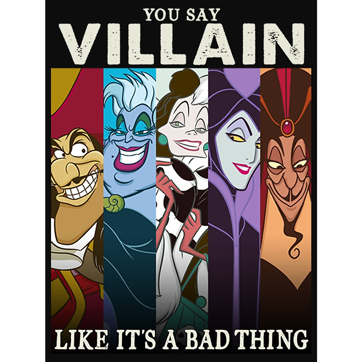 Disney Junior's Villain Like Bad Tank Top, Black, XX-Large