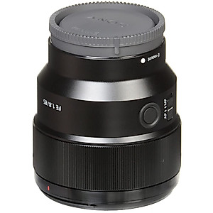 Sony FE 85mm f/1.8 Lens (SEL85F18/2) + Filter Kit + Lens Cap Keeper + Cleaning Kit + More (Renewed)