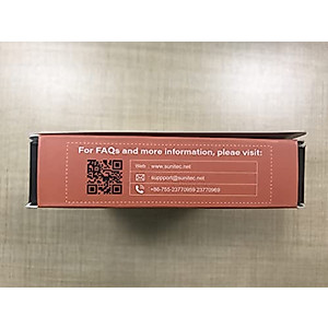 SUNITEC Handsfree Bluetooth Car kit for Cell Phone, Wireless Bluetooth Speaker for car, AUTO Power ON Support Siri Google Voice Assistant Hands Free Car Phone Speakerphone with Visor Clip-BC980SA