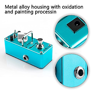 MIMIDI Digital Reverb Guitar Effect Pedal with True Bypass 3 Modes Room Spring Shimmer Portable Mini for Electric Guitar And Bass