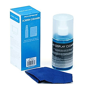 LG 24" Class 23.6" Diag HD 720p LED TV (24LJ4540) with 2X 6ft High Speed HDMI Cable, Screen Cleaner for LED TVs & Stanley 6-Outlet Surge Adapter with Night Light