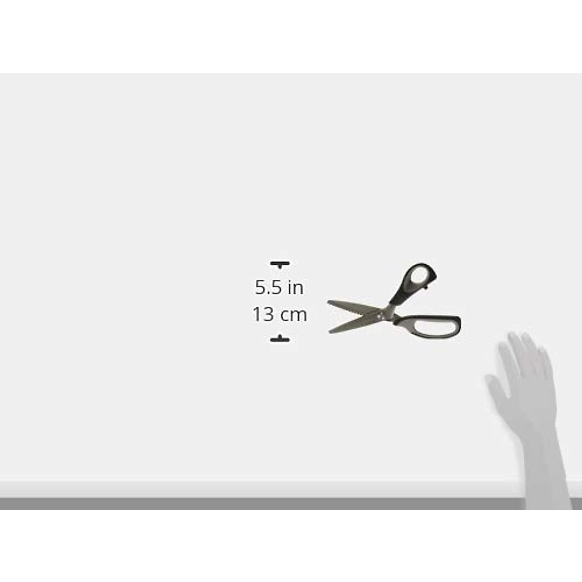 kai 8" Shears, Grey/Black