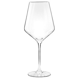 Maverton Stylish Wine Glass for woman - Personalized Glass for her - 16.5 oz. Engraved Glass - For Birthday - For Wine Lover - Glass with stem for friend - Friendship