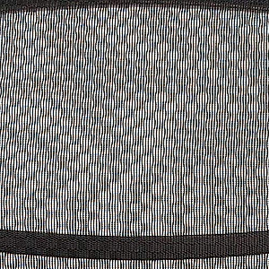 Flash Furniture Warfield Mid-Back Transparent Black Mesh Executive Swivel Office Chair with Melrose Gold Frame and Flip-Up Arms