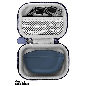 Case for Sony WF-SP800N Truly Wireless Sports, Also fit for Sony WF-1000XM3 Industry Leading Noise Canceling Truly Wireless Earbuds, Bose SoundSport Free Charger Box (Midnight Blue)