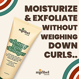 Miribel Naturals Creamy Hair Cleanser | Apple cider vinegar co-wash | Natural, Clean Hair Care
