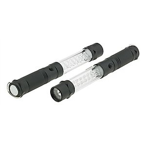 Smittybilt L-1407 Mixed Black/Blue/Red/Silver LED Light with Magnet Base